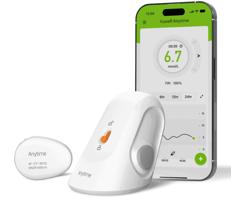 Manage your glucose Anytime, Anywhere! | Yuwell Anytime